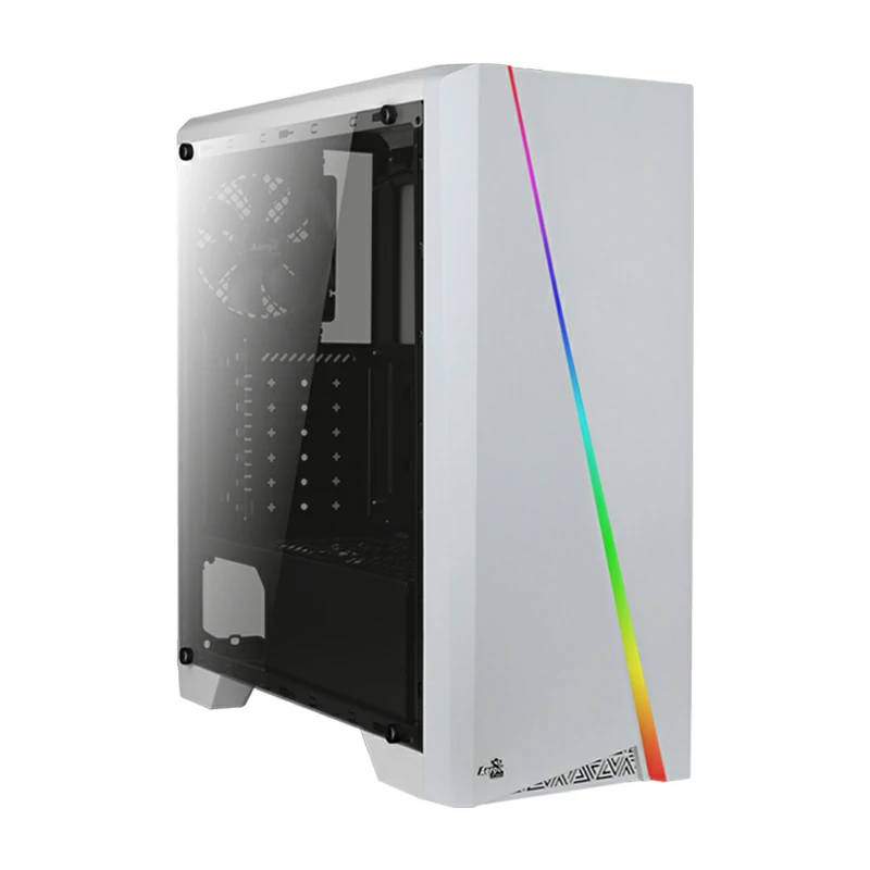 Aerocool Cylon White RGB Mid Tower Case - TMD
