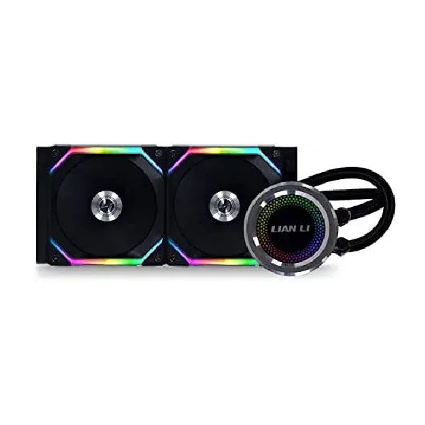 Lian Li 240SLB Galahad liquid cooler with SL Unifan - Black - TMD
